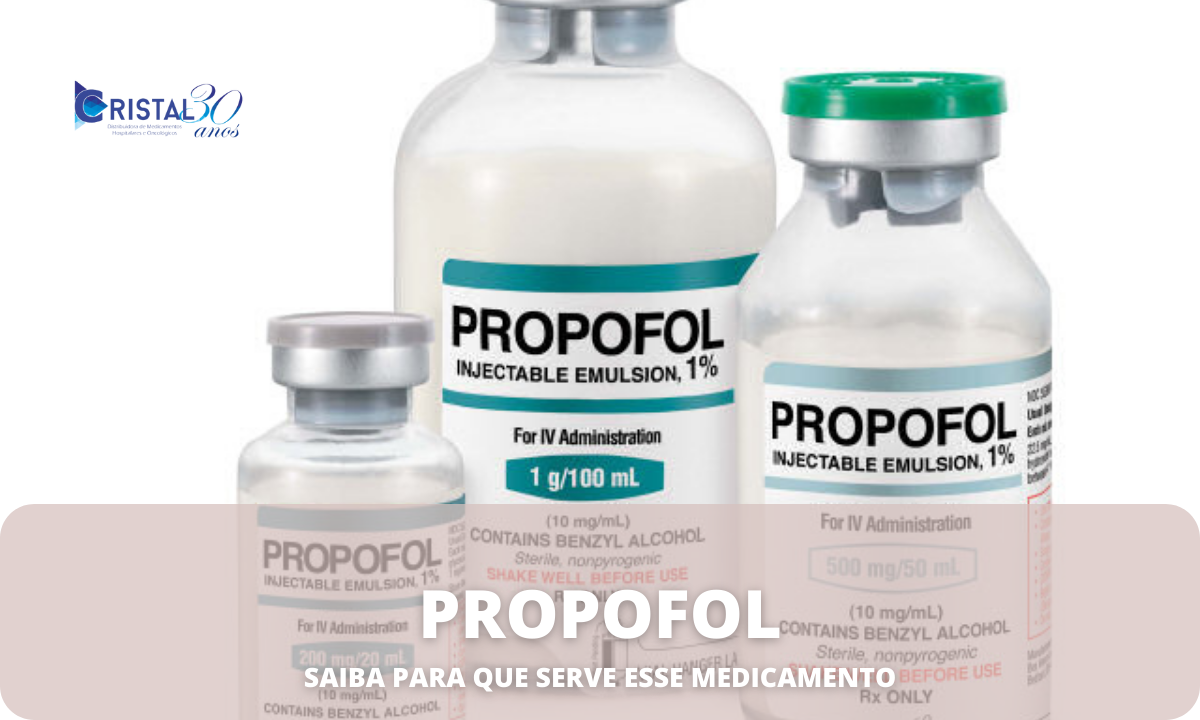 Propofol: o que é e para que serve? - Cristal Distribuidora - Blog